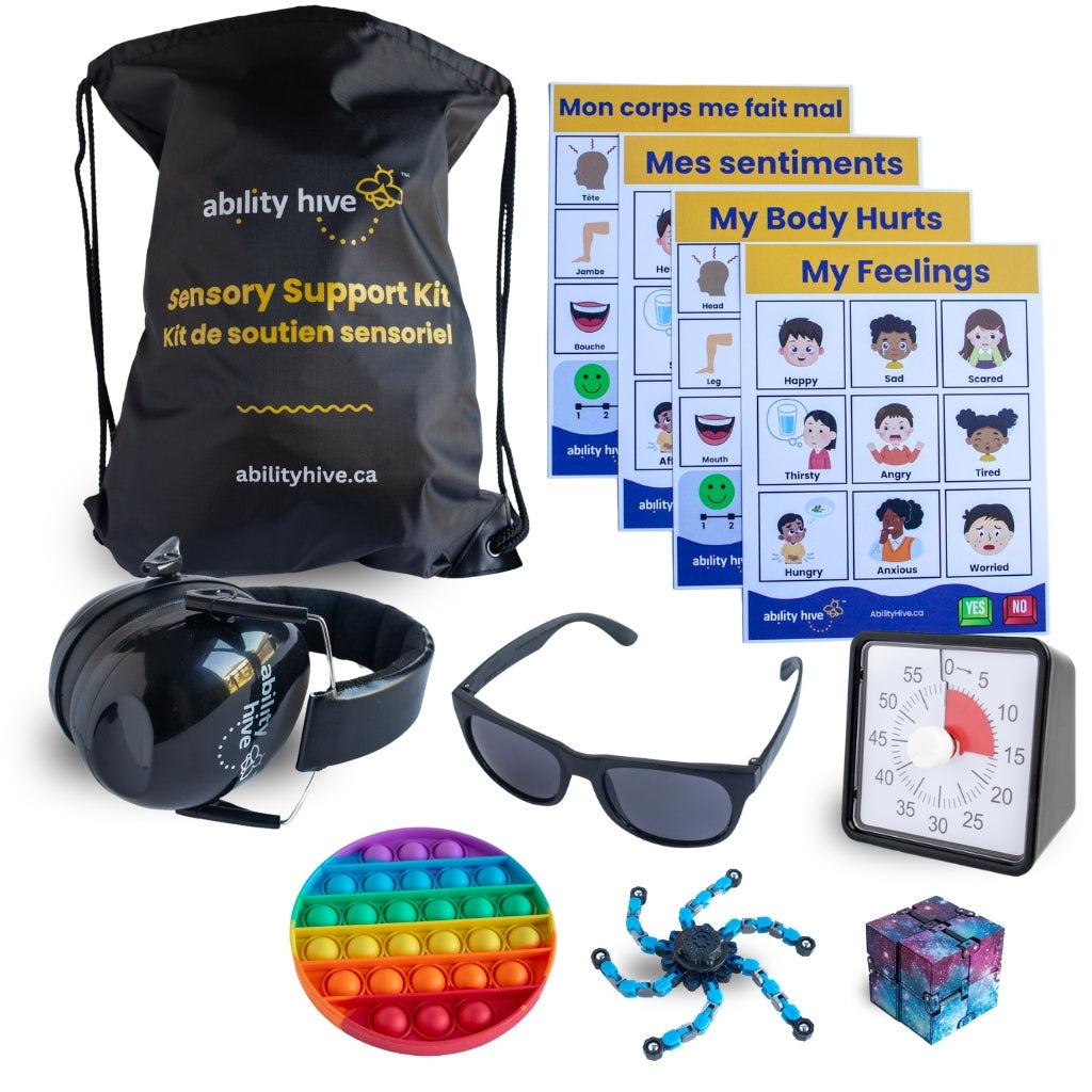 Sensory Support Kit - Black Edition – Ability Hive